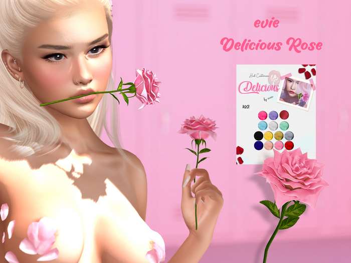 Second Life Marketplace - EVIE - Delicious - Rose
